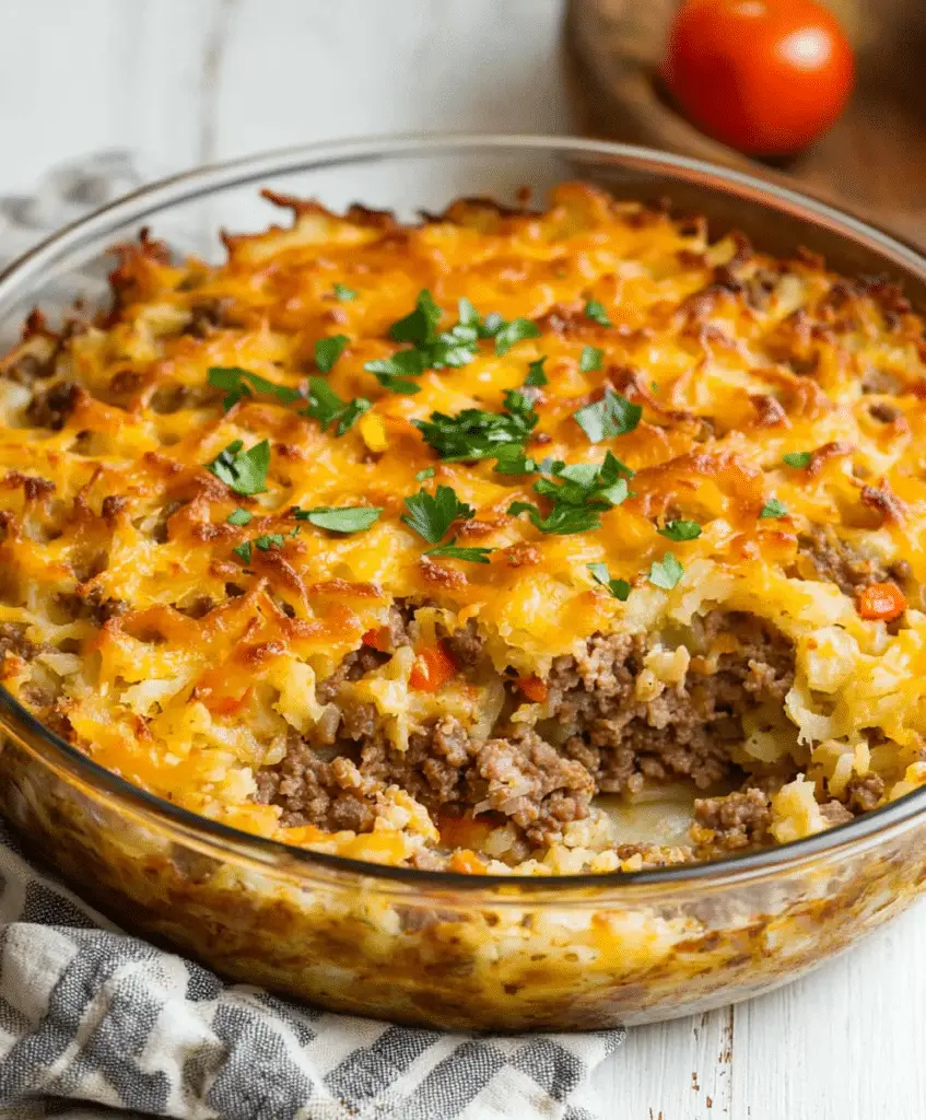 Hamburger Hash Brown Casserole Recipe - recipesee.com