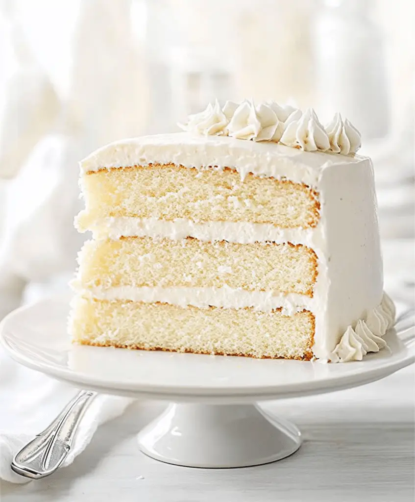 New Favorite White Layer Cake Recipe - recipesee.com