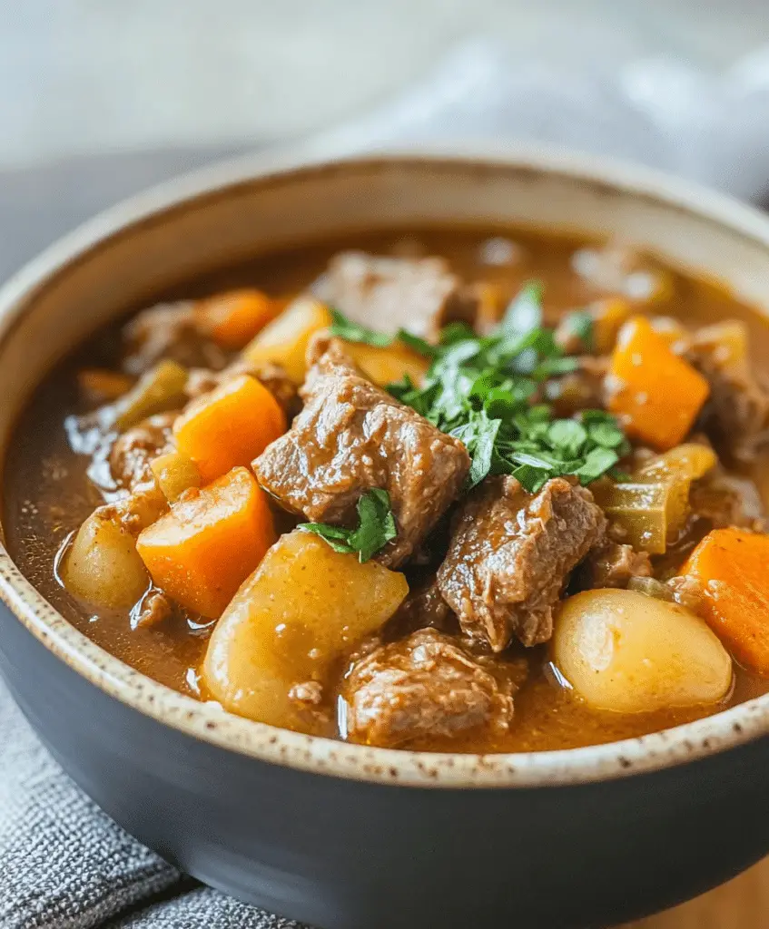 Old Fashioned Beef Stew Recipe - recipesee.com