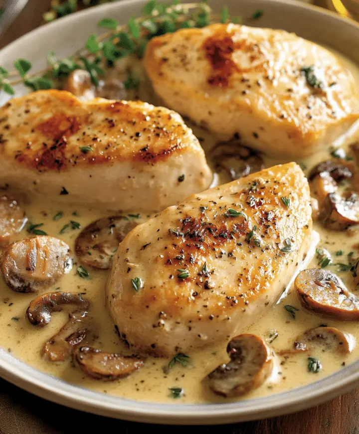 Creamy Chicken Diane Recipe - recipesee.com