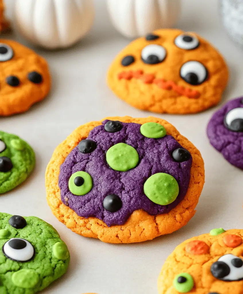 Halloween Monster Cookies Recipe - recipesee.com
