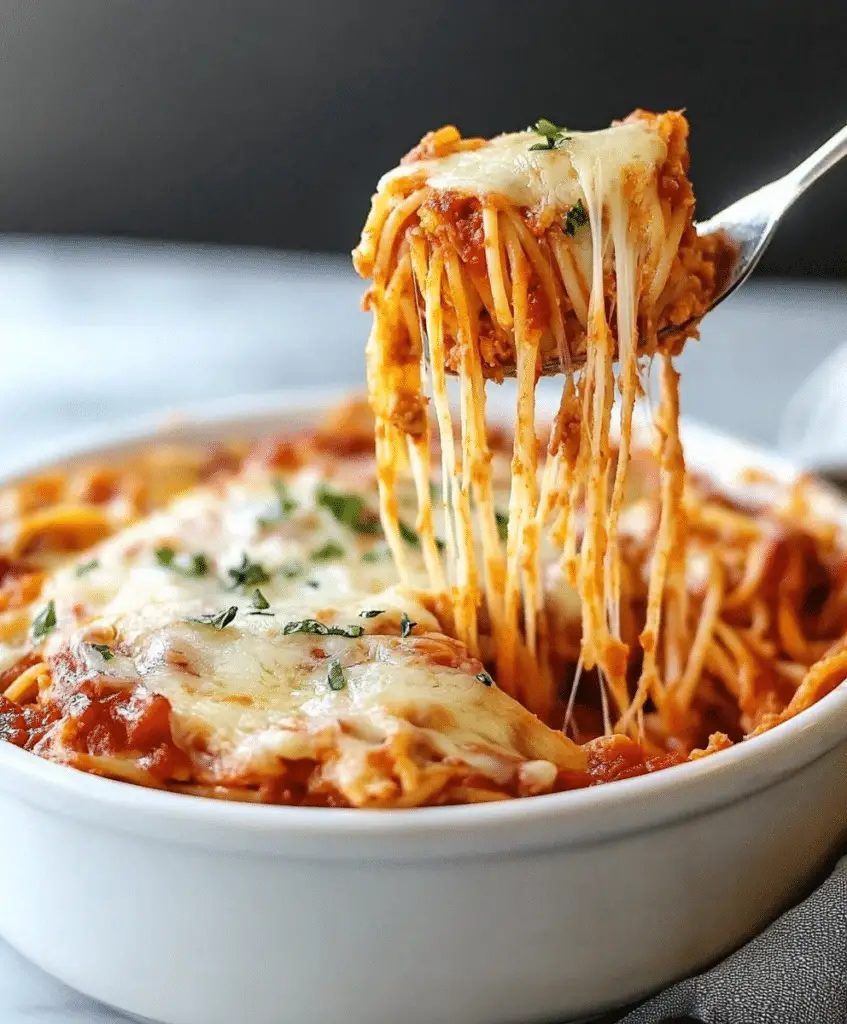 Southern Baked Spaghetti Casserole Recipe - recipesee.com