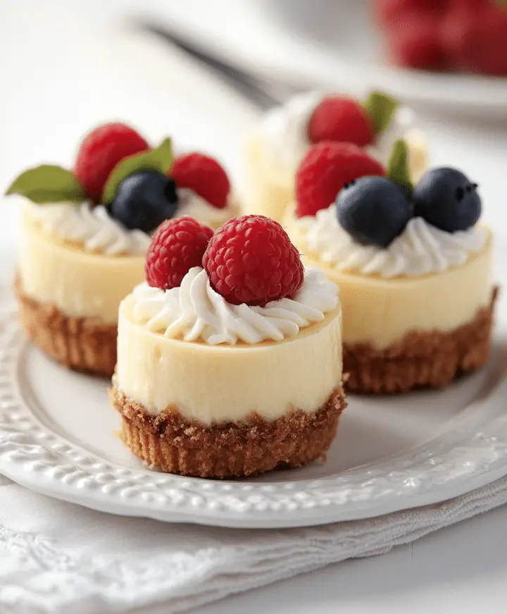 Mini Cheesecakes Recipe - recipesee.com