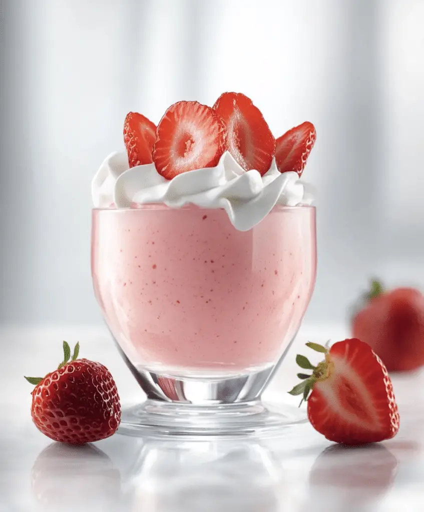 Strawberry Mousse Recipe - recipesee.com