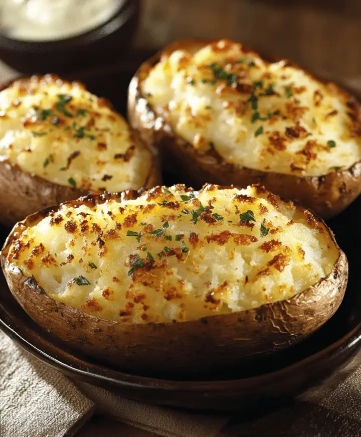 Twice Baked Potatoes Recipe - recipesee.com