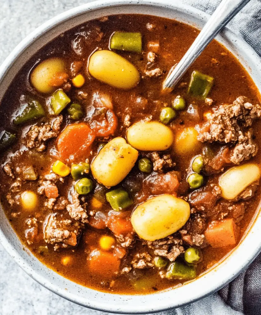 Hearty Crockpot Cowboy Stew Recipe - recipesee.com