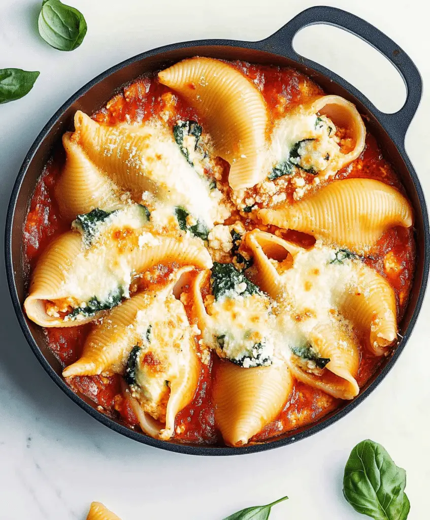 Ricotta Stuffed Shells Recipe - recipesee.com