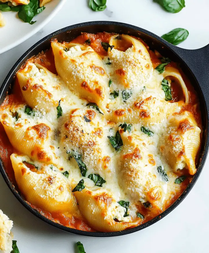 Ricotta Stuffed Shells Recipe - recipesee.com