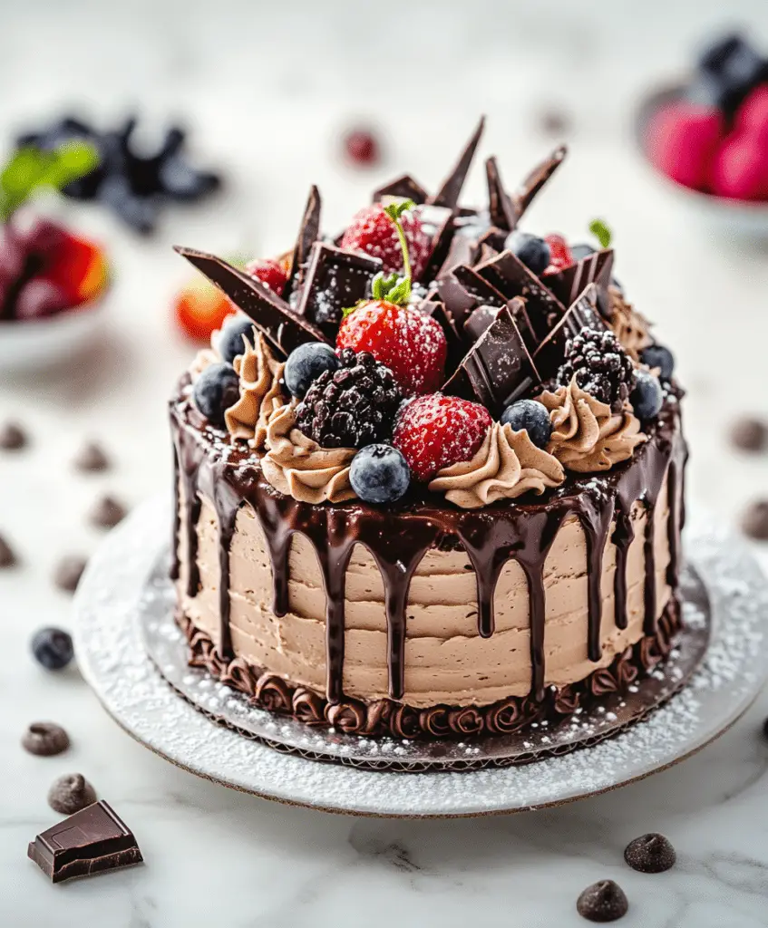 Ice Crime Chocolate Overload Explosion Cake Recipe - recipesee.com