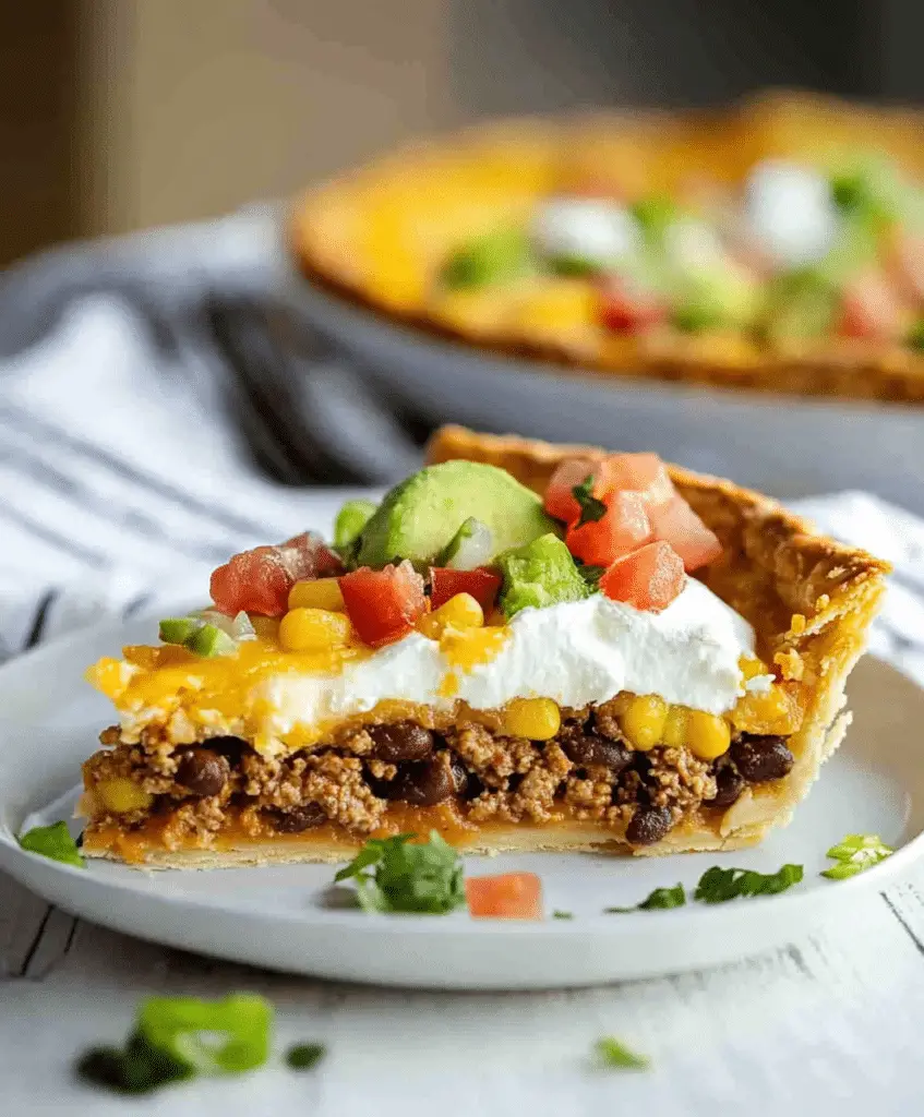Impossible Taco Pie Recipe - recipesee.com