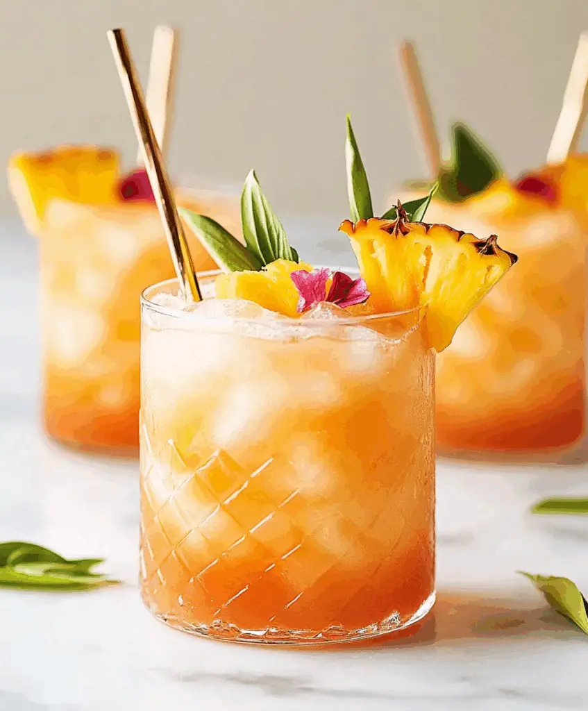 A Pineapple Mango Rum Punch Recipe - recipesee.com