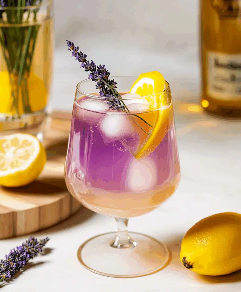 Lavender Spritz Cocktail Recipe - recipesee.com